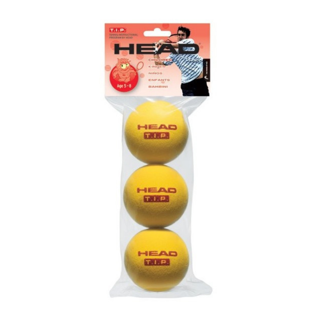 Теннисные мячи Head T.I.P. Red-foam 3 ball - Saletennis.com